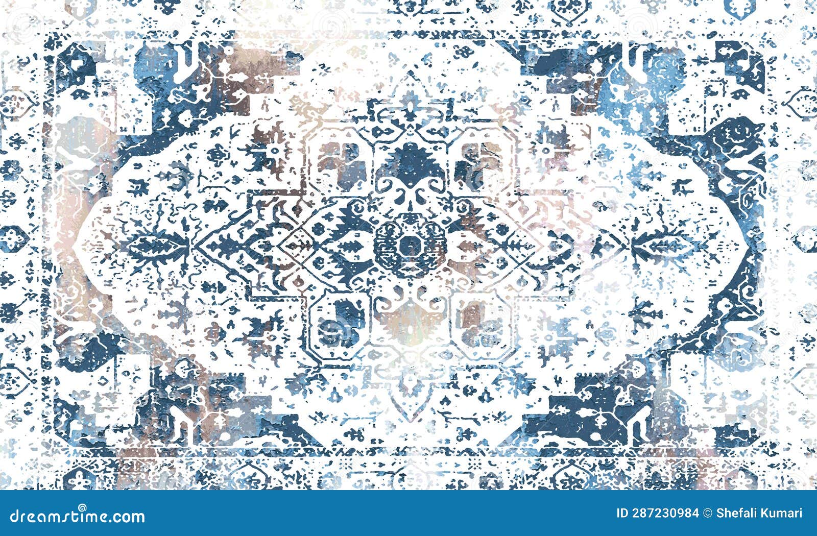 Carpet and Rugs Textile Design with Grunge and Distressed Texture ...