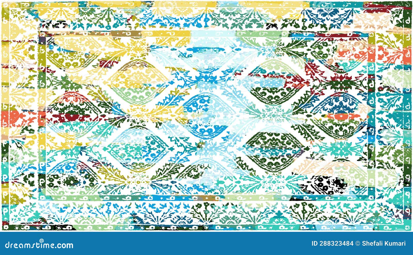 Carpet and Rugs Textile Design with Grunge and Distressed Texture ...