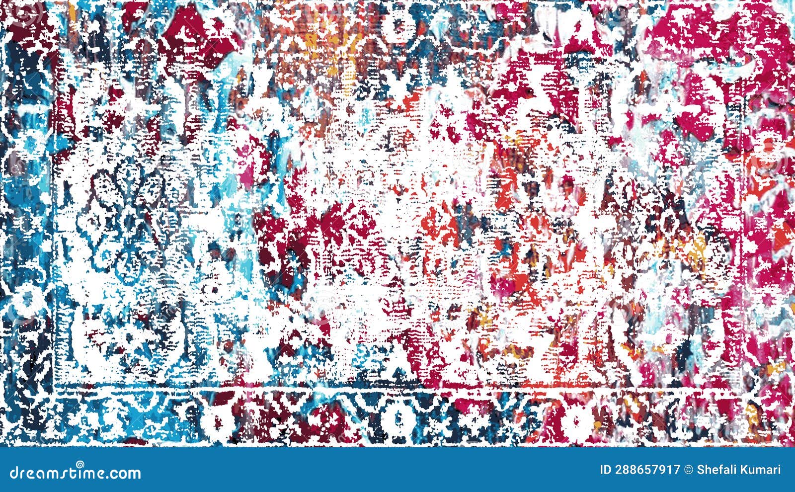 Carpet and Rugs Textile Design with Grunge and Distressed Texture ...