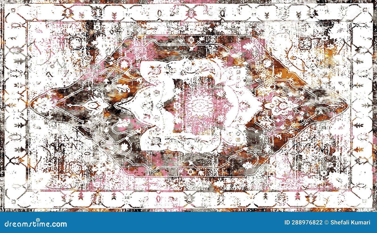 Carpet and Rugs Textile Design with Grunge and Distressed Texture ...