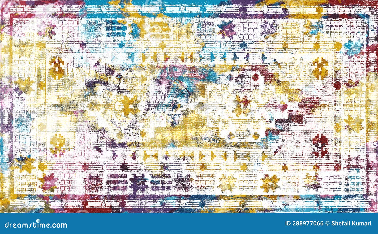 Carpet and Rugs Textile Design with Grunge and Distressed Texture ...