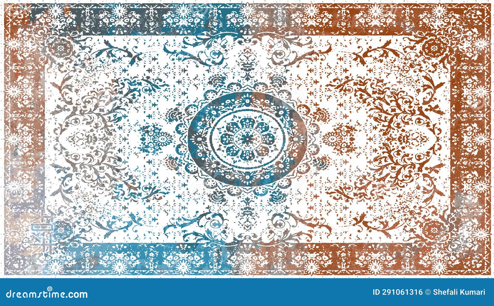 Carpet and Rugs Textile Design with Grunge and Distressed Texture ...