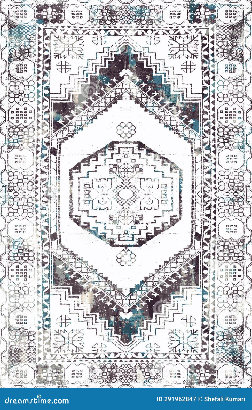 Carpet and Rugs Textile Design with Grunge and Distressed Texture ...