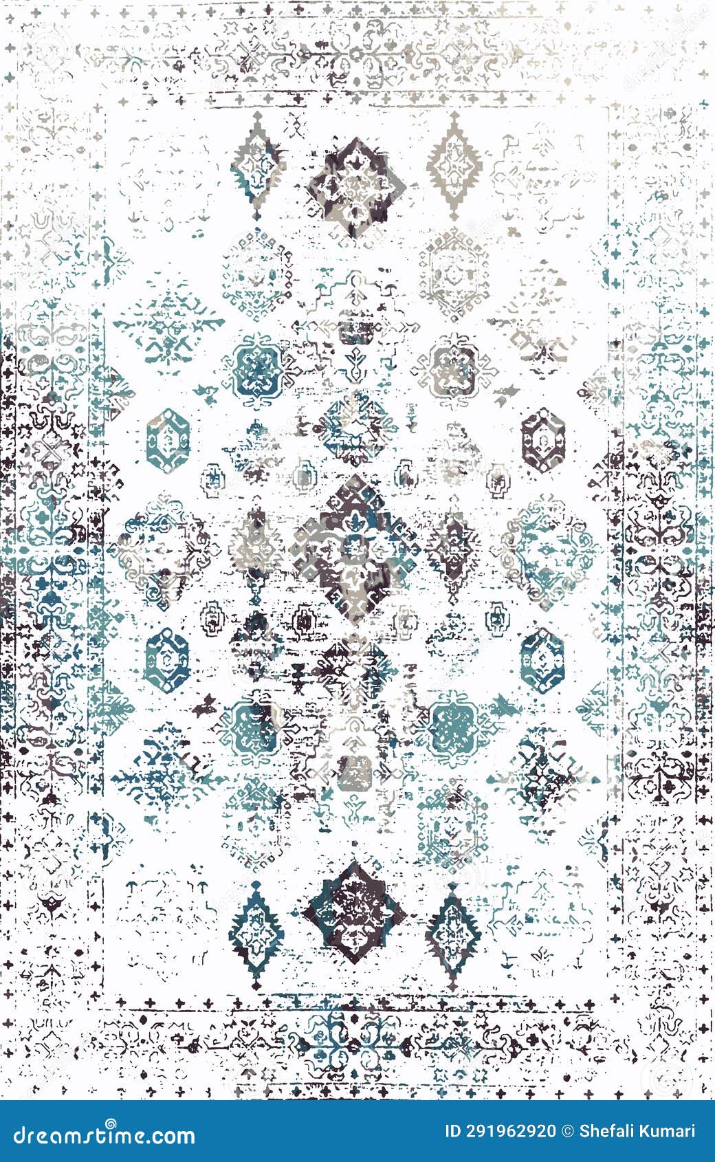 Carpet and Rugs Textile Design with Grunge and Distressed Texture ...