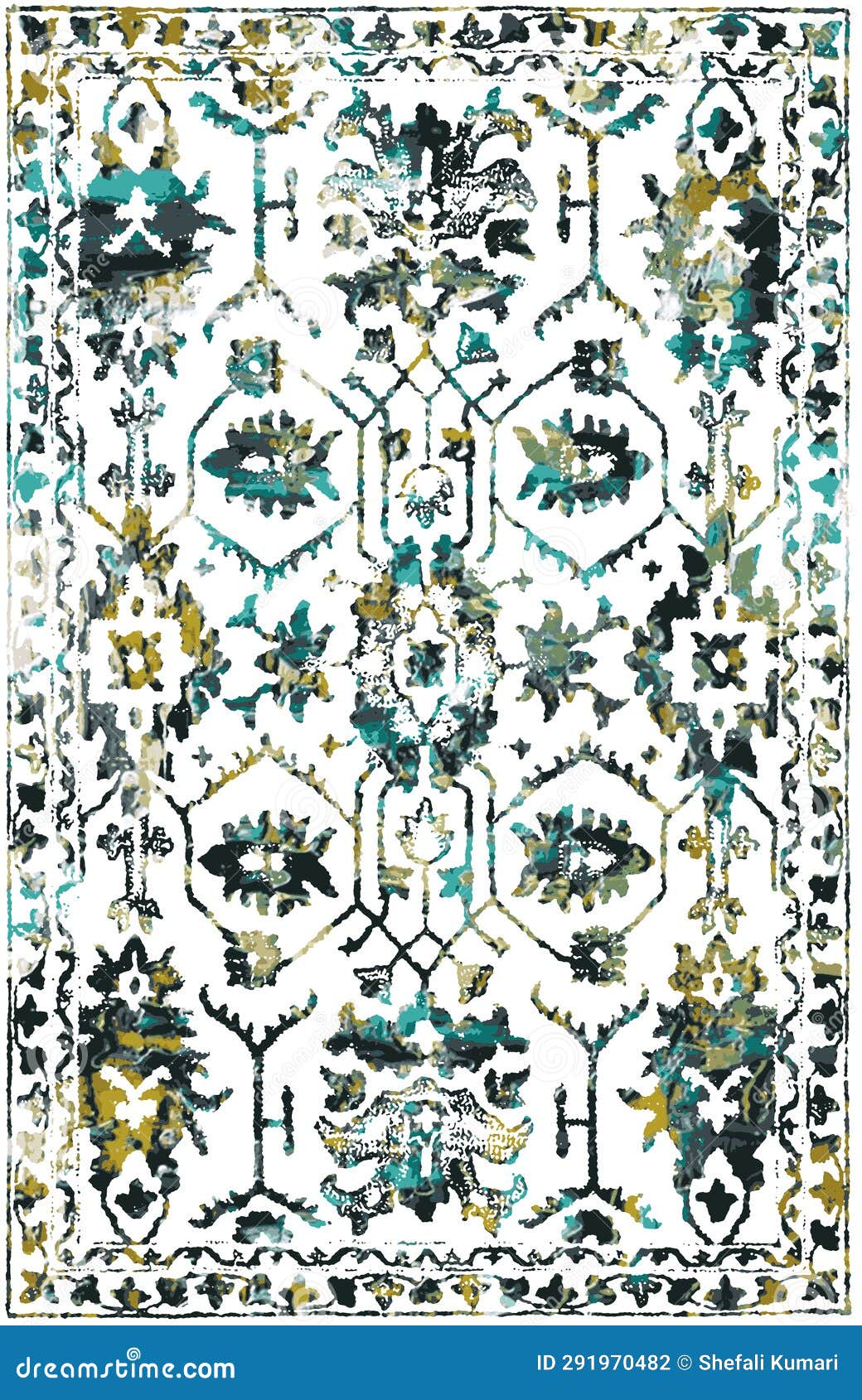 Carpet and Rugs Textile Design with Grunge and Distressed Texture ...