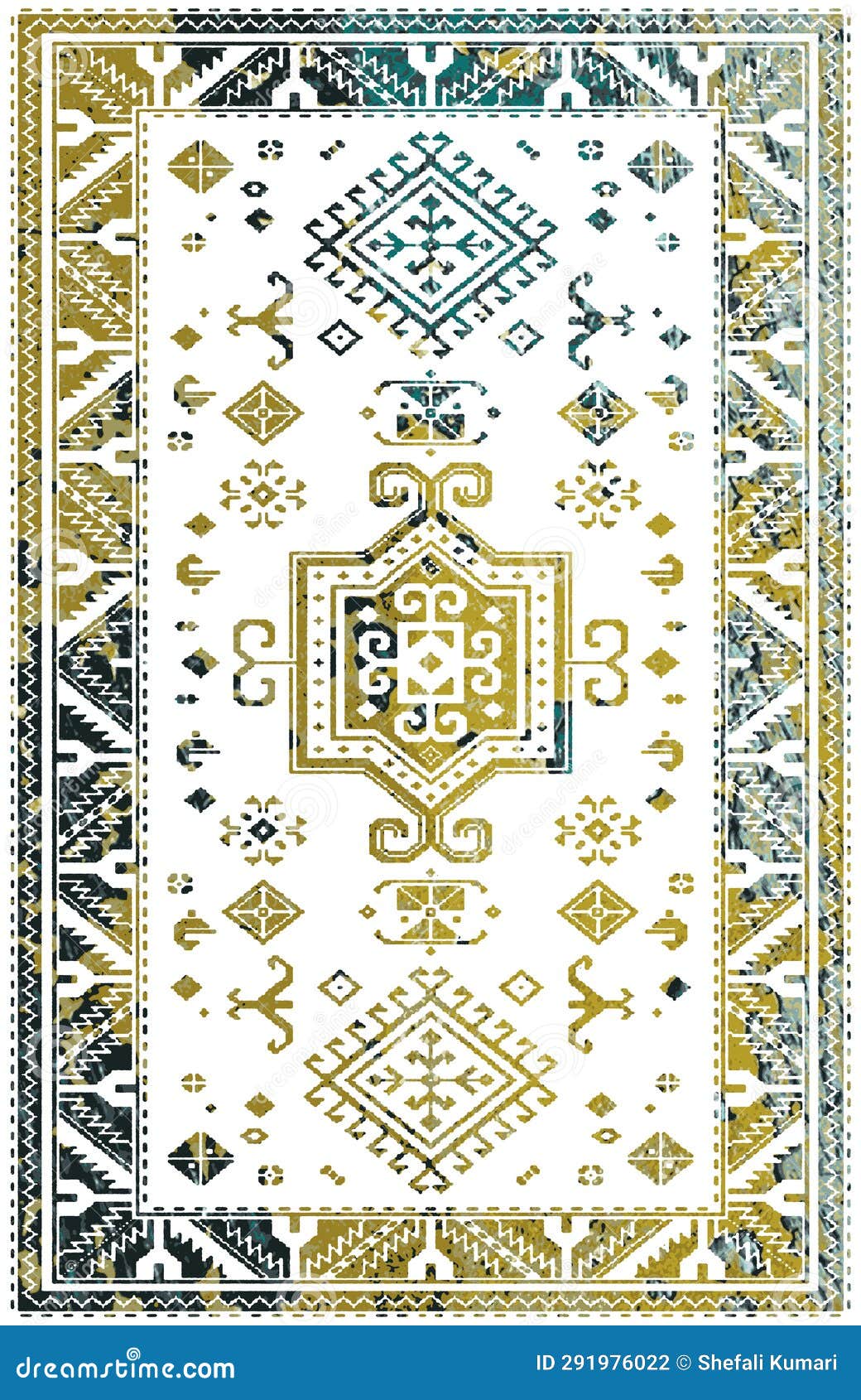 Carpet and Rugs Textile Design with Grunge and Distressed Texture ...