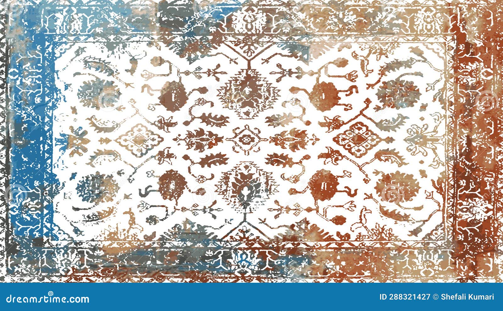 Carpet and Rugs Textile Design with Grunge and Distressed Texture ...