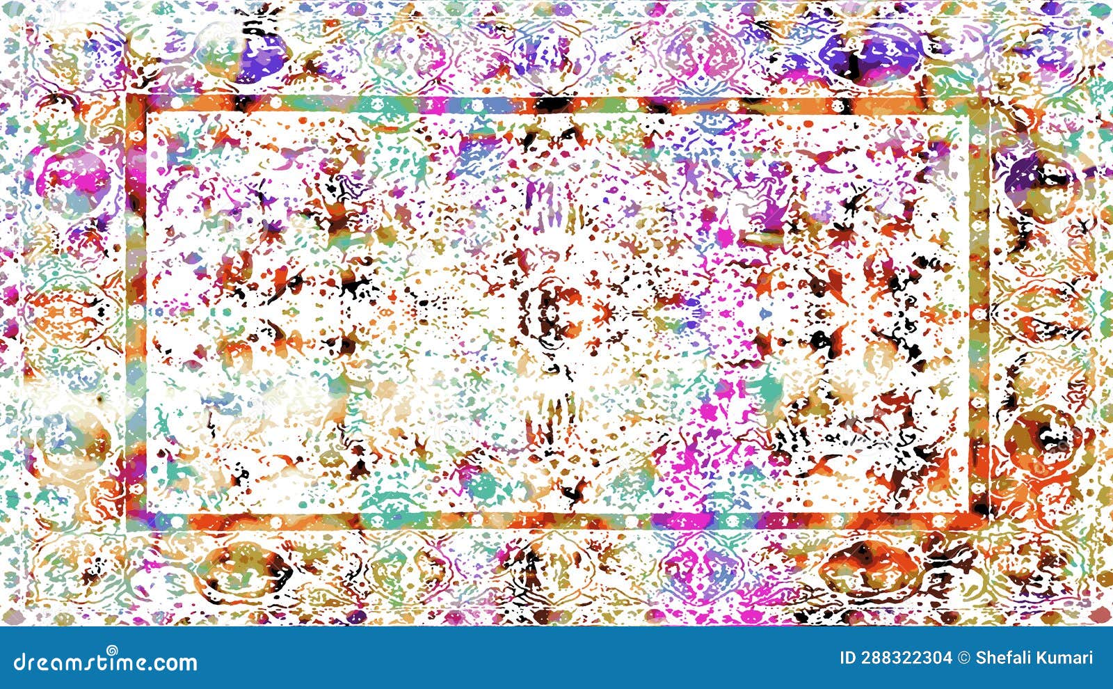 Carpet and Rugs Textile Design with Grunge and Distressed Texture ...