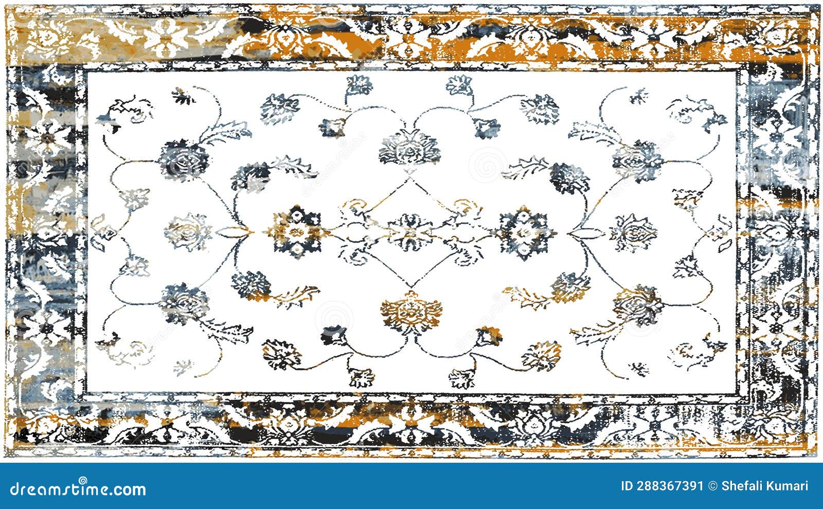 Carpet and Rugs Textile Design with Grunge and Distressed Texture ...