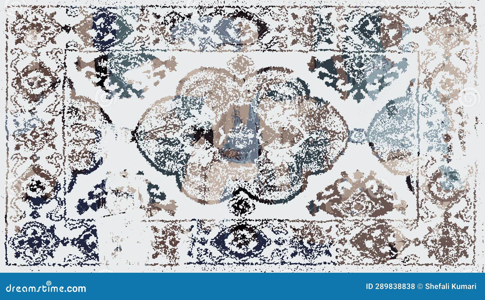 Carpet and Rugs Textile Design with Grunge and Distressed Texture ...