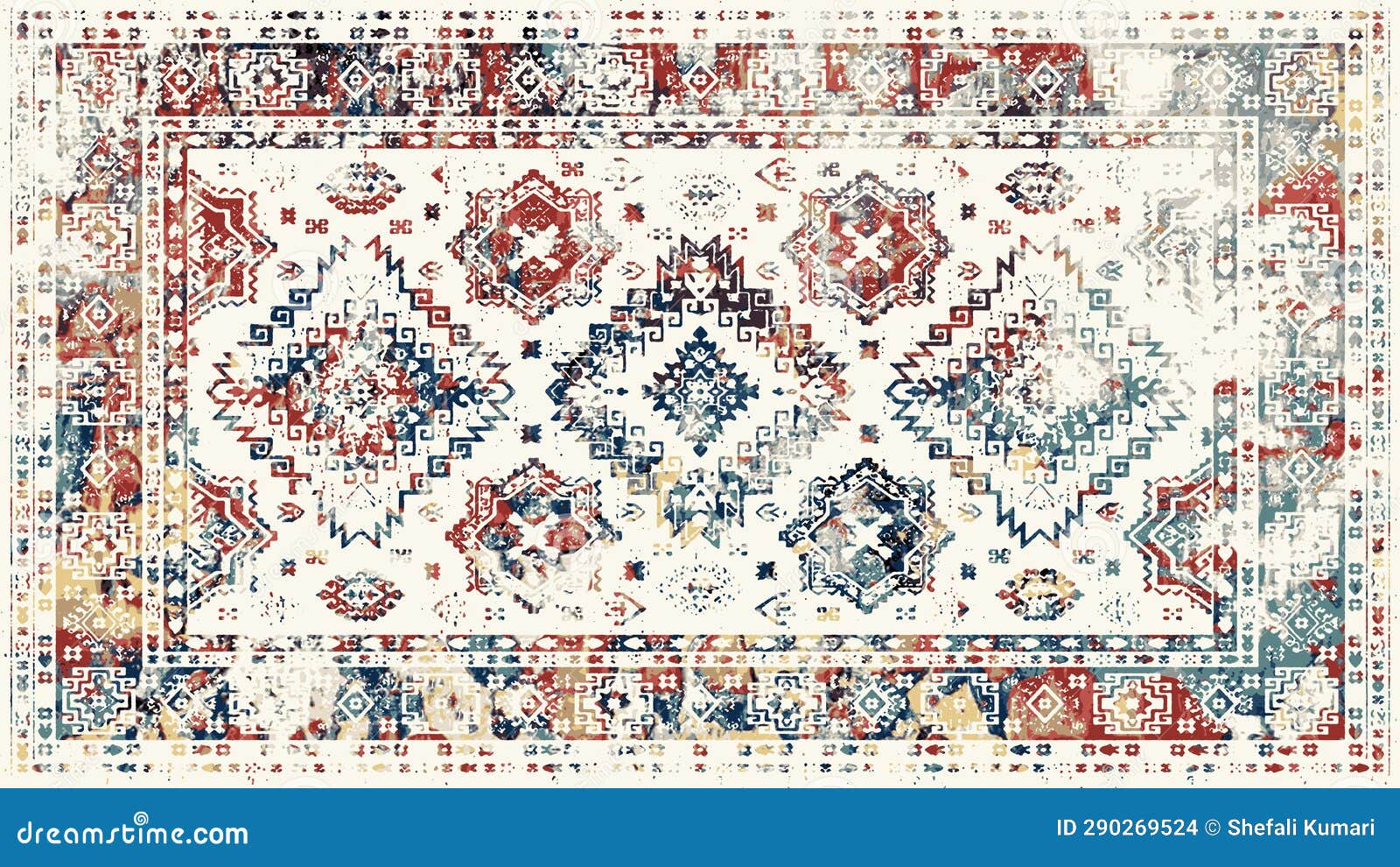 Carpet and Rugs Textile Design with Grunge and Distressed Texture ...