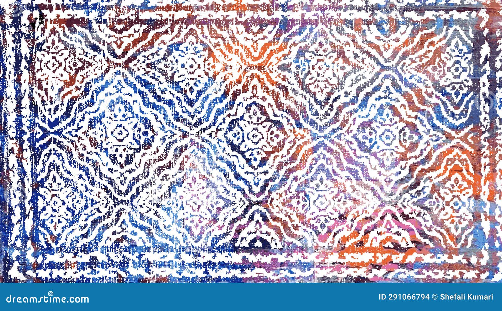 Carpet and Rugs Textile Design with Grunge and Distressed Texture ...