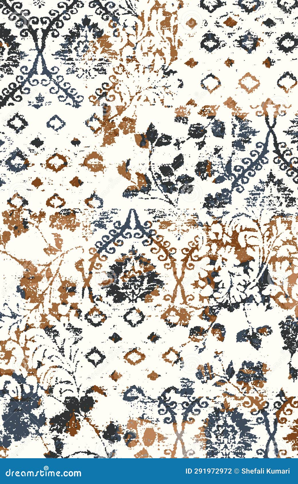 Carpet and Rugs Textile Design with Grunge and Distressed Texture ...
