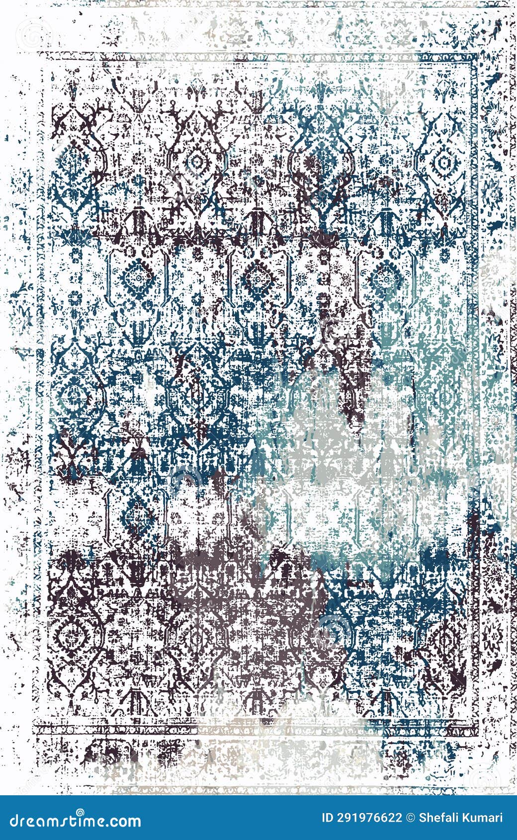 Carpet and Rugs Textile Design with Grunge and Distressed Texture ...