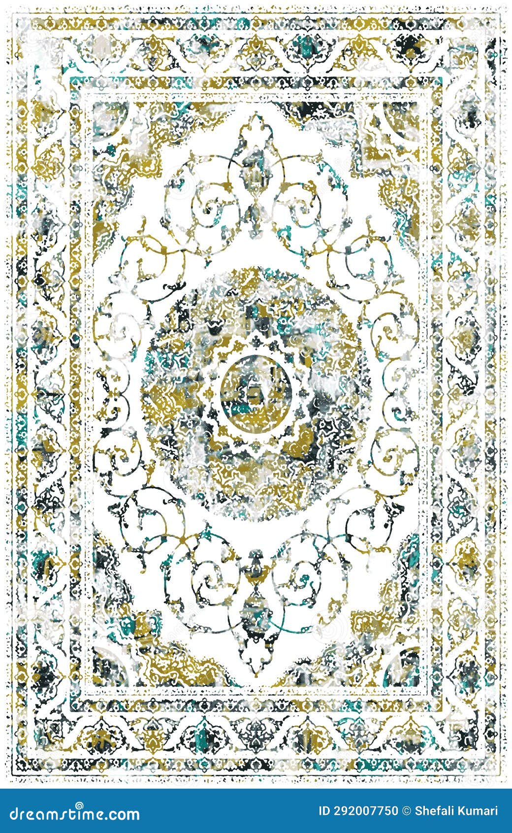 Carpet and Rugs Textile Design with Grunge and Distressed Texture ...