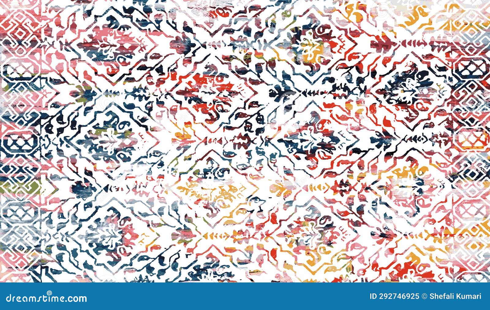 Carpet and Rugs Textile Design with Grunge and Distressed Texture ...