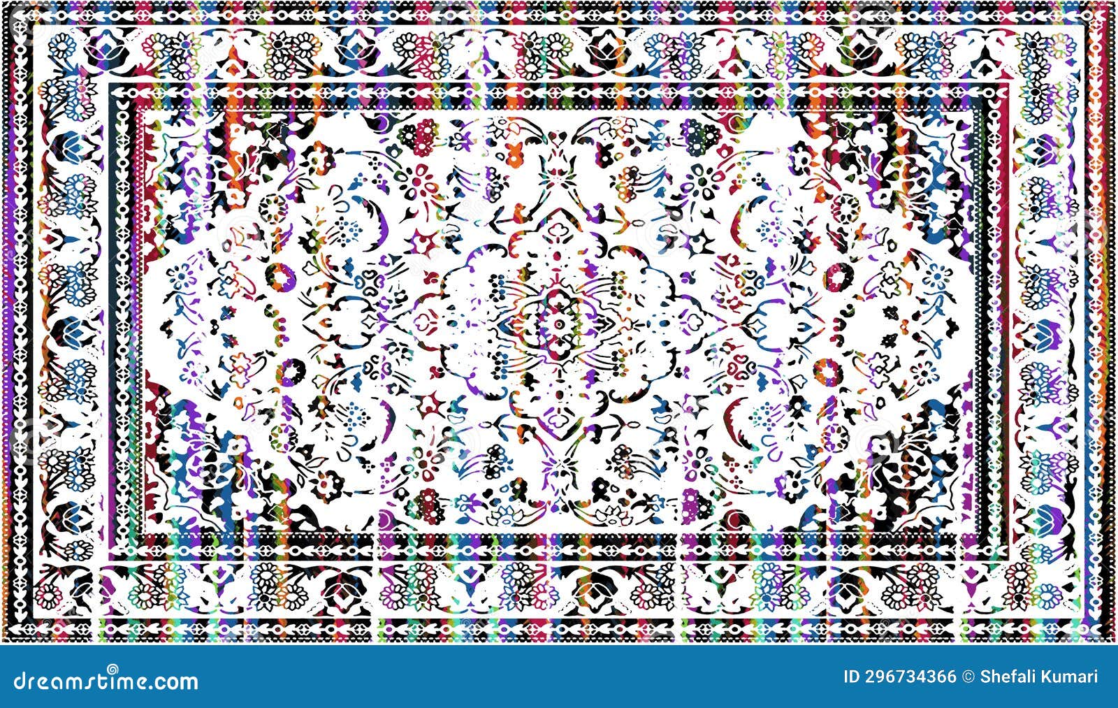 Carpet and Rugs Textile Design with Grunge and Distressed Texture ...