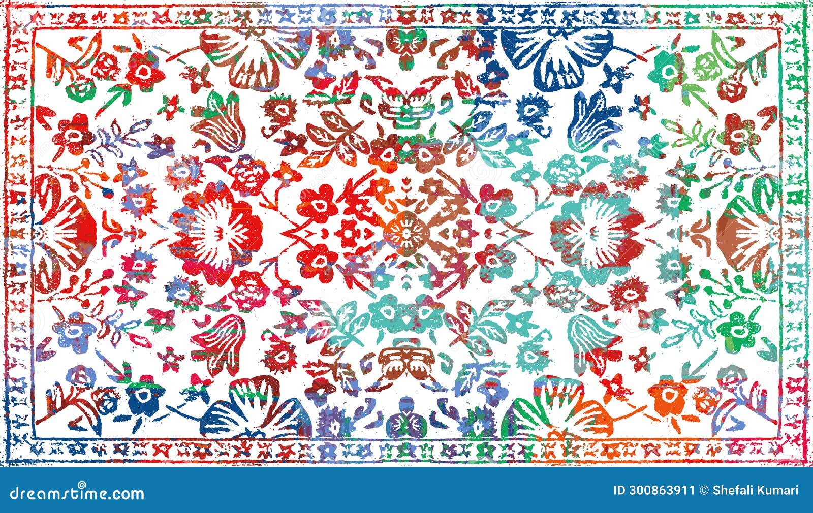 Carpet and Rugs Textile Design with Grunge and Distressed Texture ...