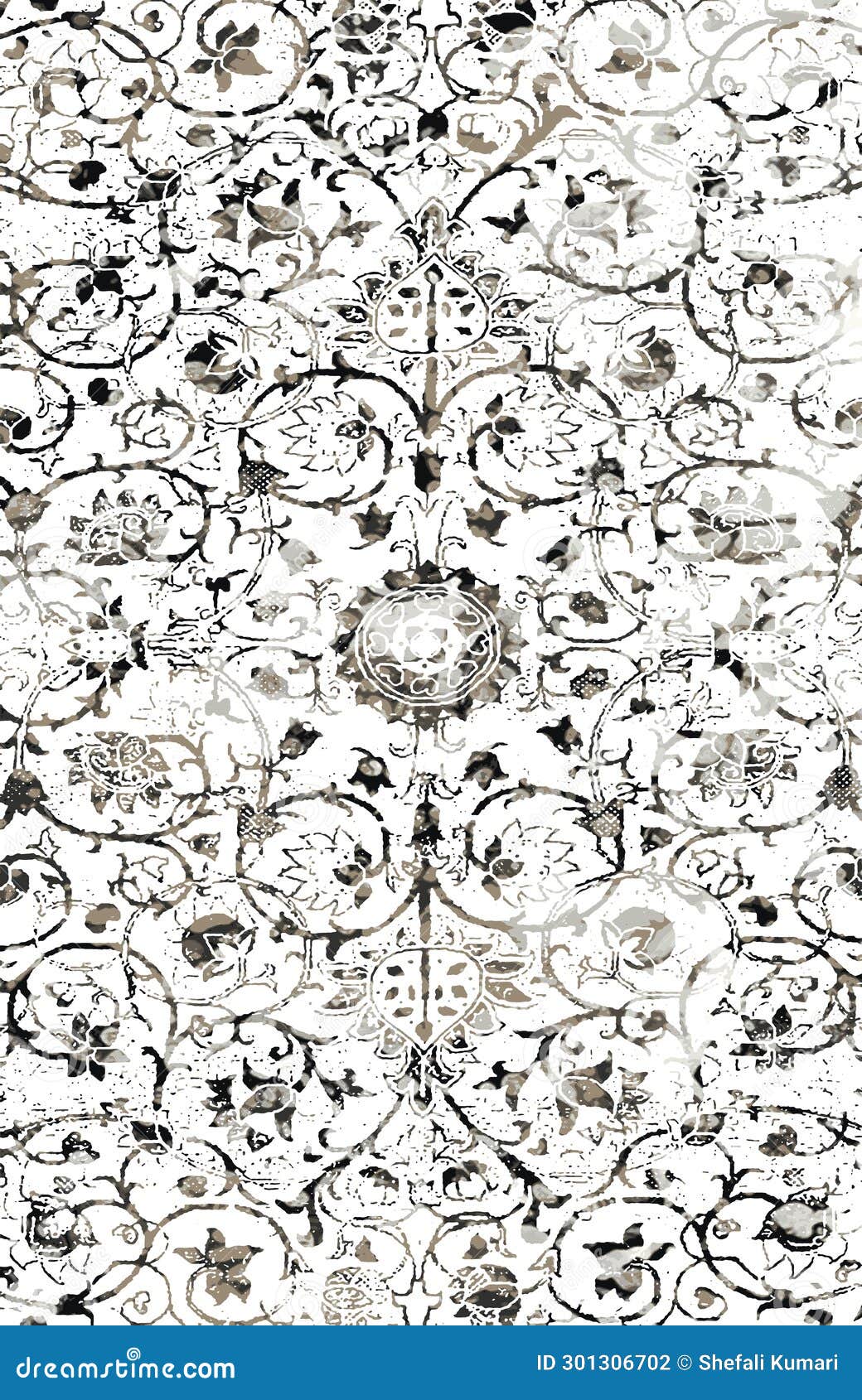 Carpet and Rugs Textile Design with Grunge and Distressed Texture ...