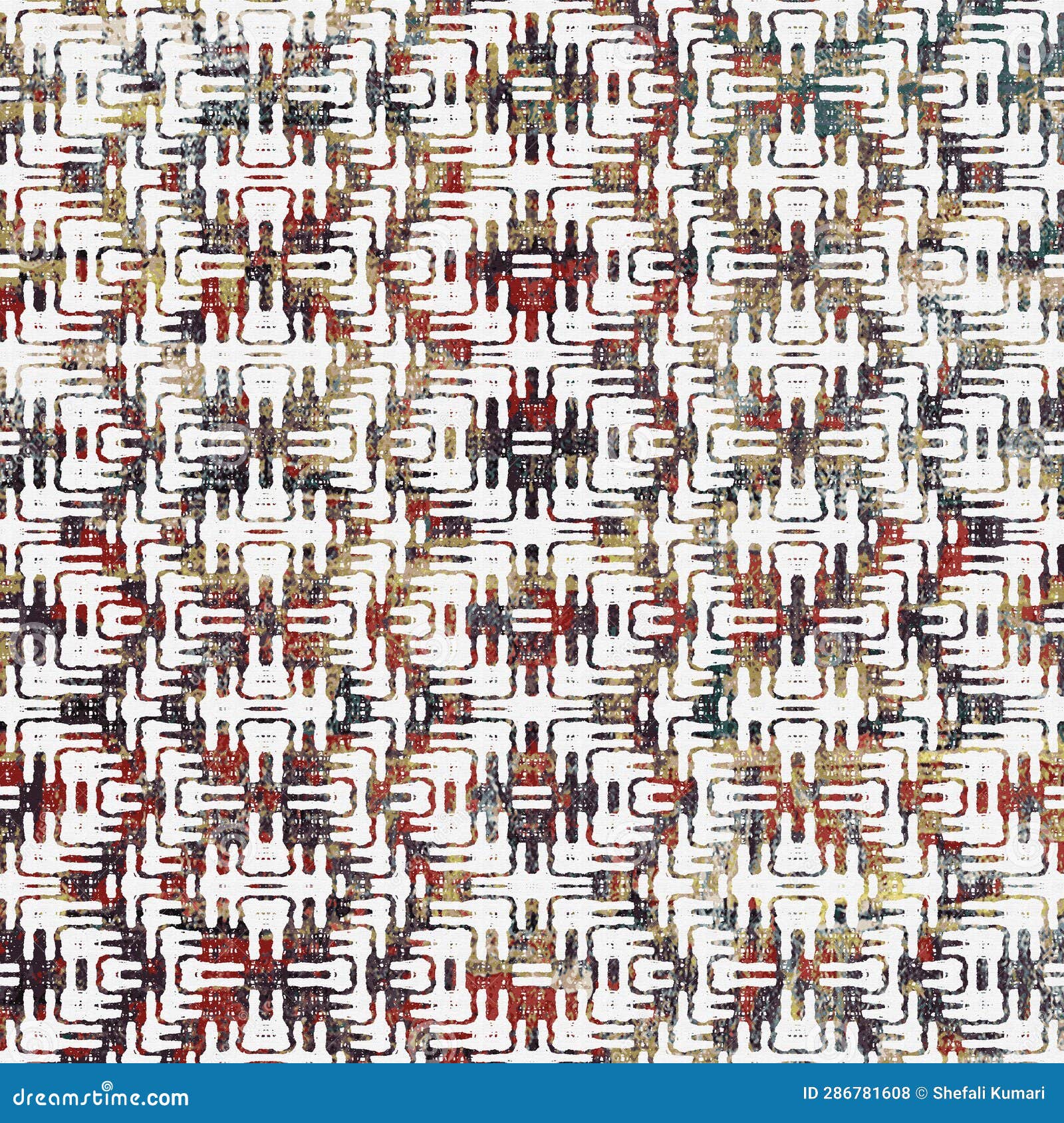 High-definition Geometry Texture Repeat Pattern Stock Illustration ...