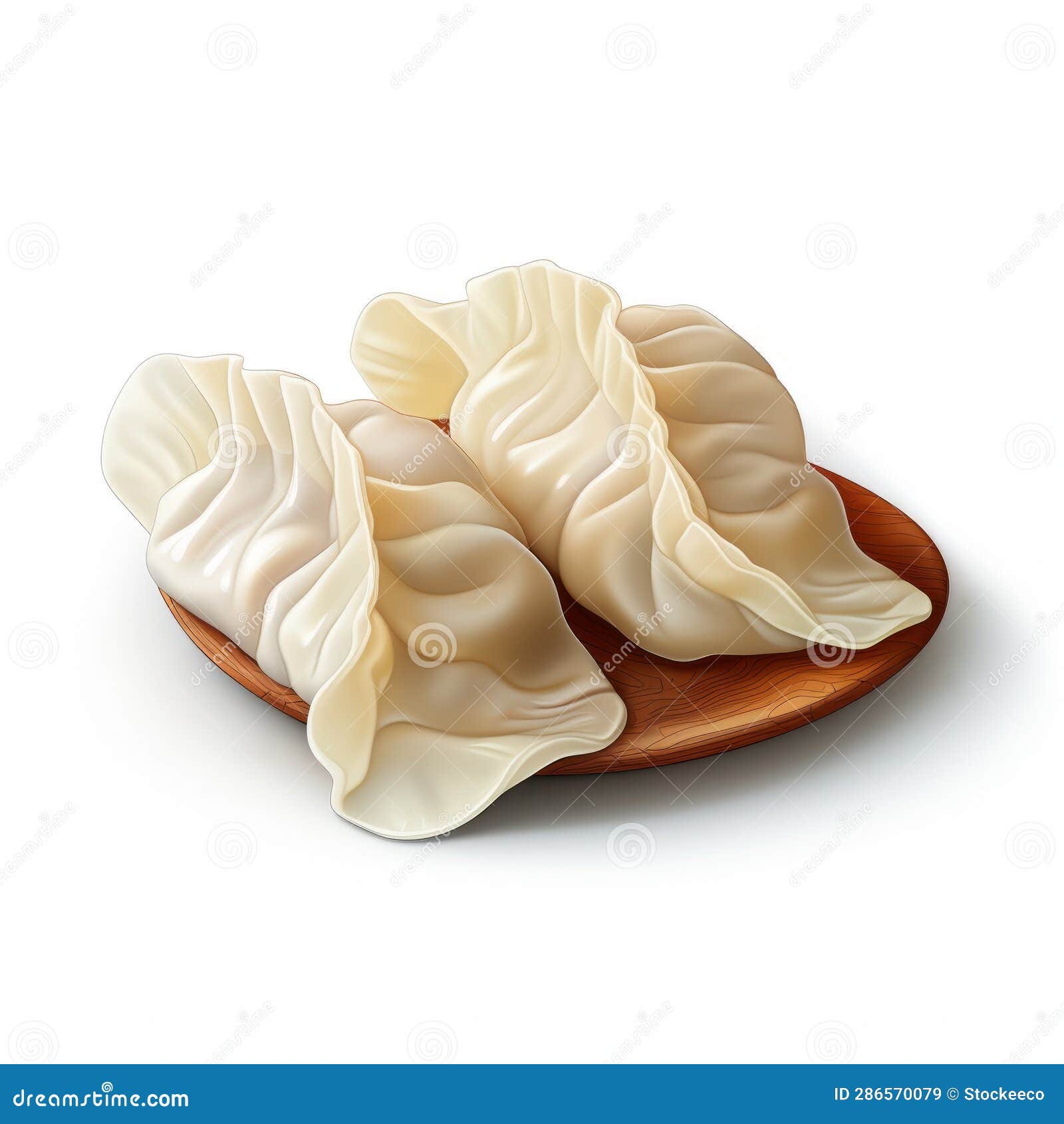 Hyperrealistic Illustrations Of Xiao Long Bao Dumplings Royalty-Free ...