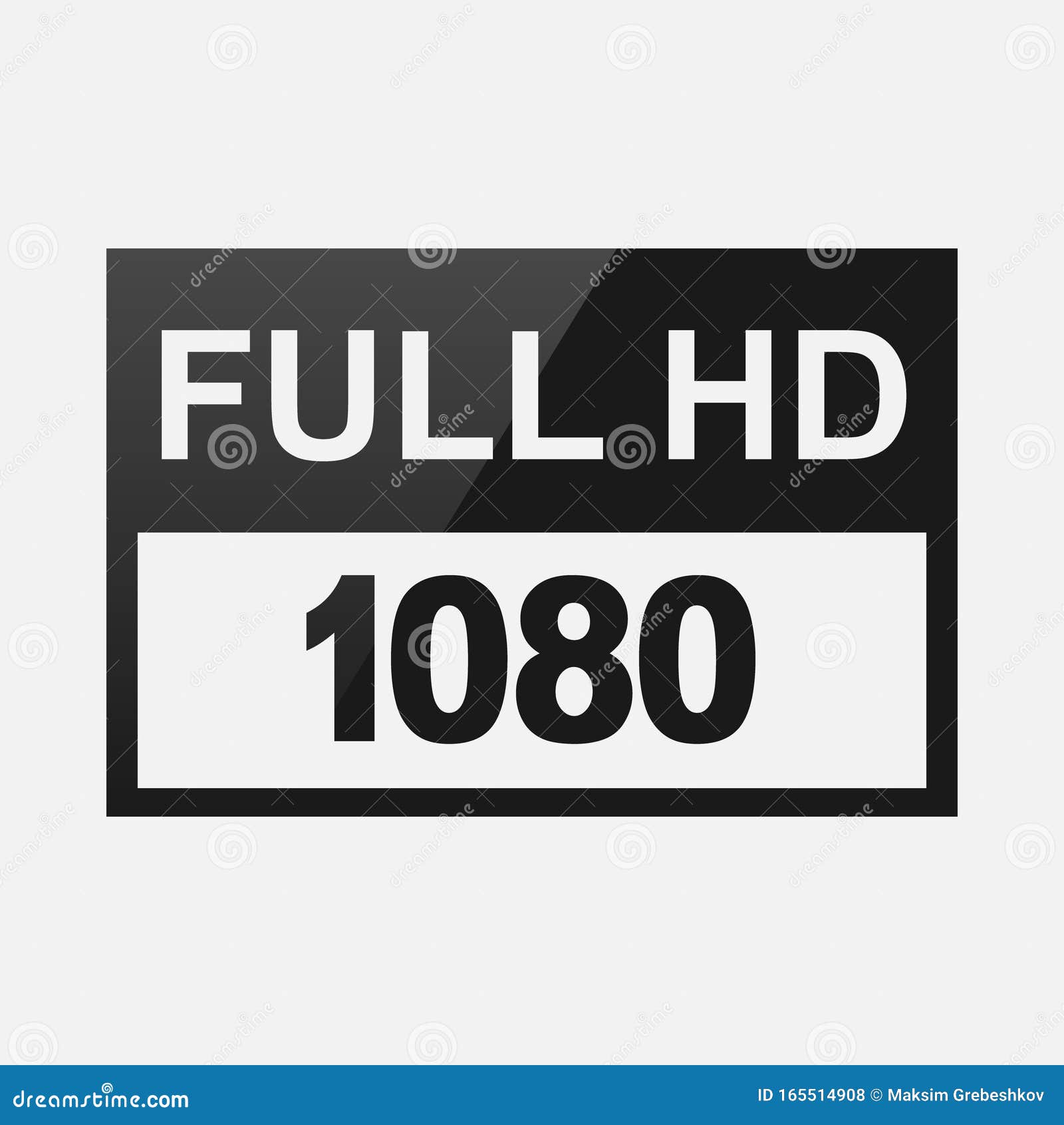 High Definition Resolution Sign Stock Illustration - Illustration of ...