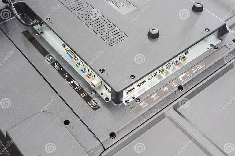 The High Definition Television Input Panel, the Input Connectors of ...