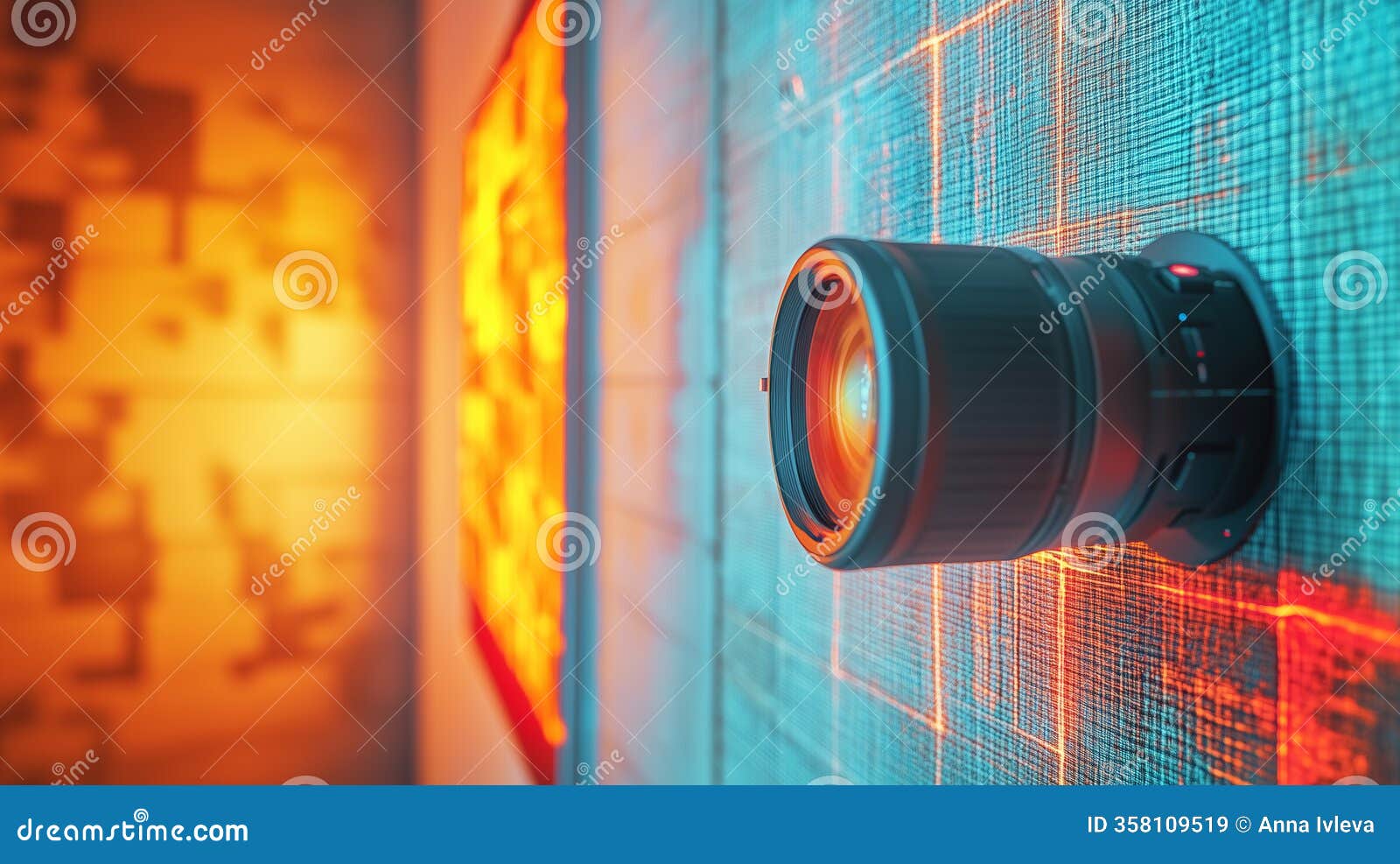 High-definition Thermal Imaging Equipment Capturing Temperature ...