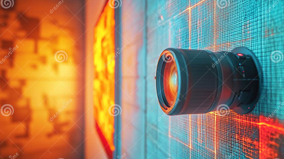 High-definition Thermal Imaging Equipment Capturing Temperature ...