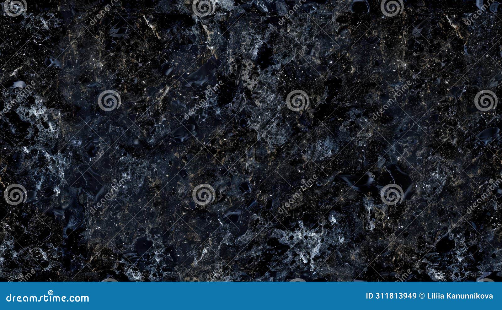A High-definition, Tileable Black Granite Texture, Perfect for Creating ...