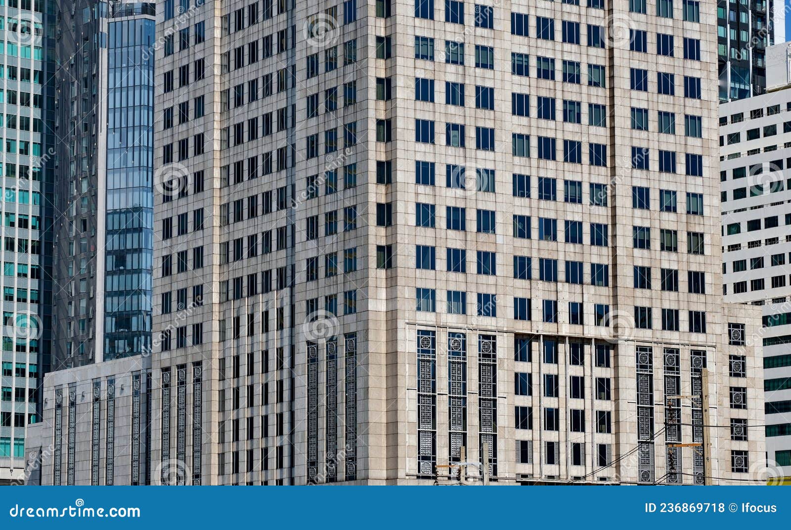 High-density Urban Commercial Development Stock Photo - Image of ...