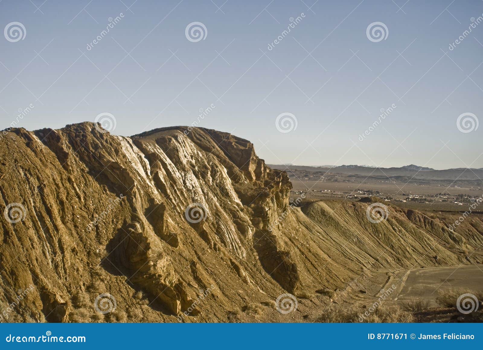 High Desert Cliff stock image. Image of high, california - 8771671