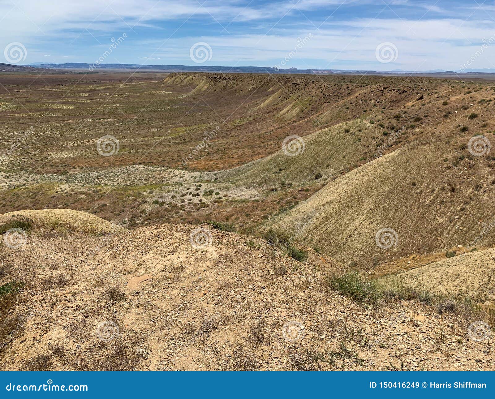 High desert hills stock image. Image of rolling, arid - 150416249