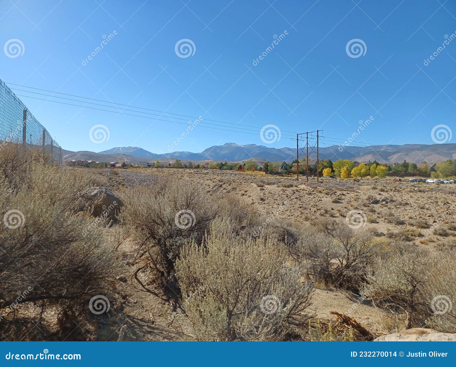 High Desert landscape stock photo. Image of high, nature - 232270014