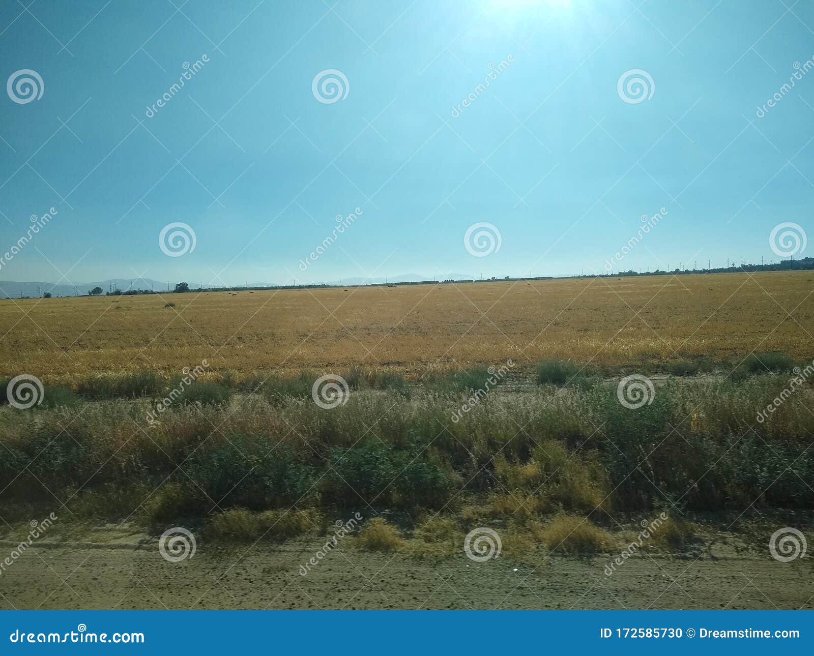 High Desert Plains stock photo. Image of scenery, plains - 172585730