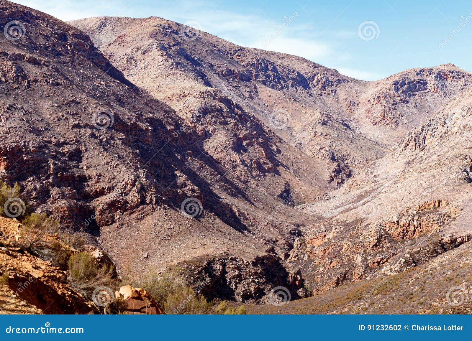 High desolate mountain stock photo. Image of national - 91232602