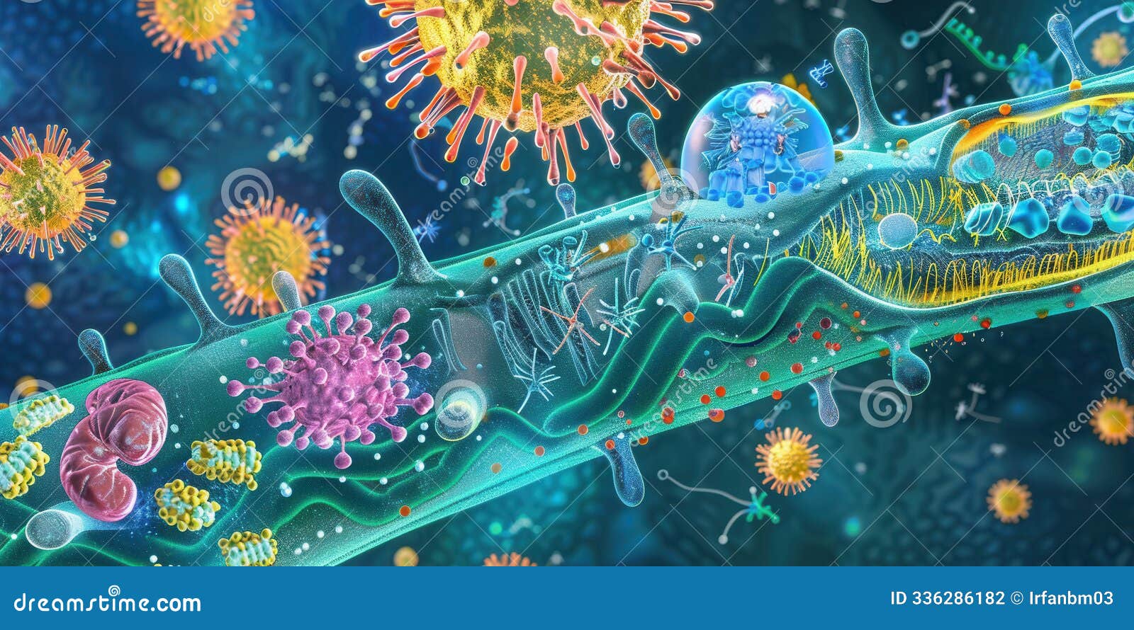 Transport Across Cell Membrane. Detailed Flow Chart Stock Illustration ...