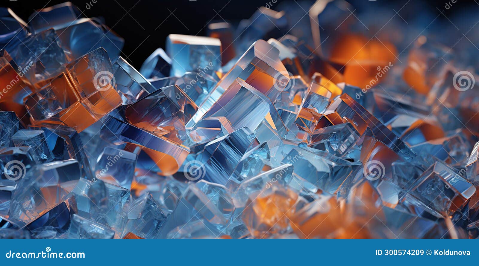 High-detail Microscopic View of Crystalline Structures , Concept of ...