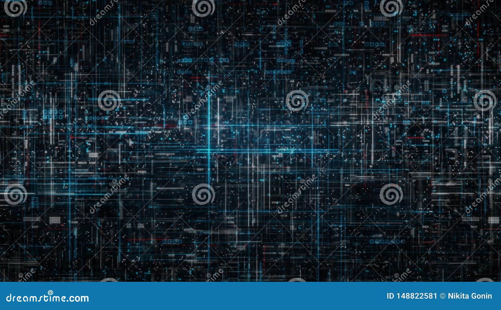 Complex Grid Stucture - One Red Ball Royalty-Free Stock Photo ...