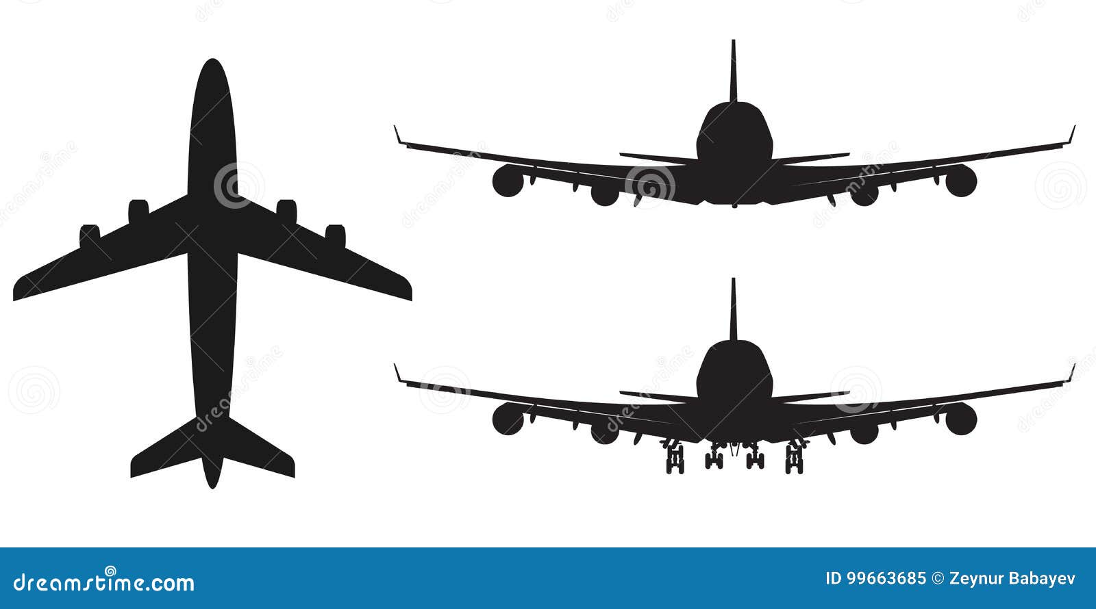 Vector Plane. Plane Concept. Realistic Plane On The Transparent ...