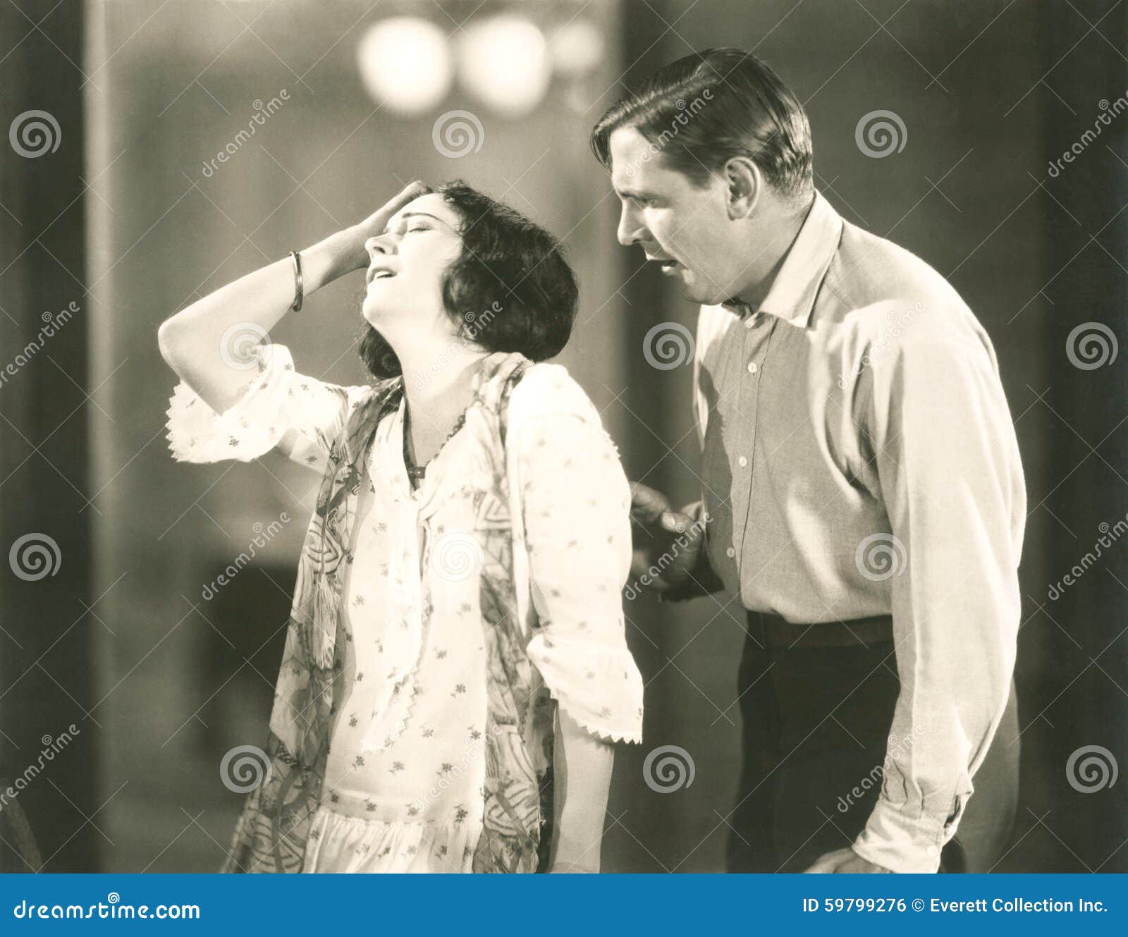 High drama stock photo. Image of adults, 1920s, convincing - 59799276
