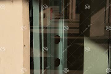 High Efficiency Window, Frame and Double Glazing Detail on Building ...