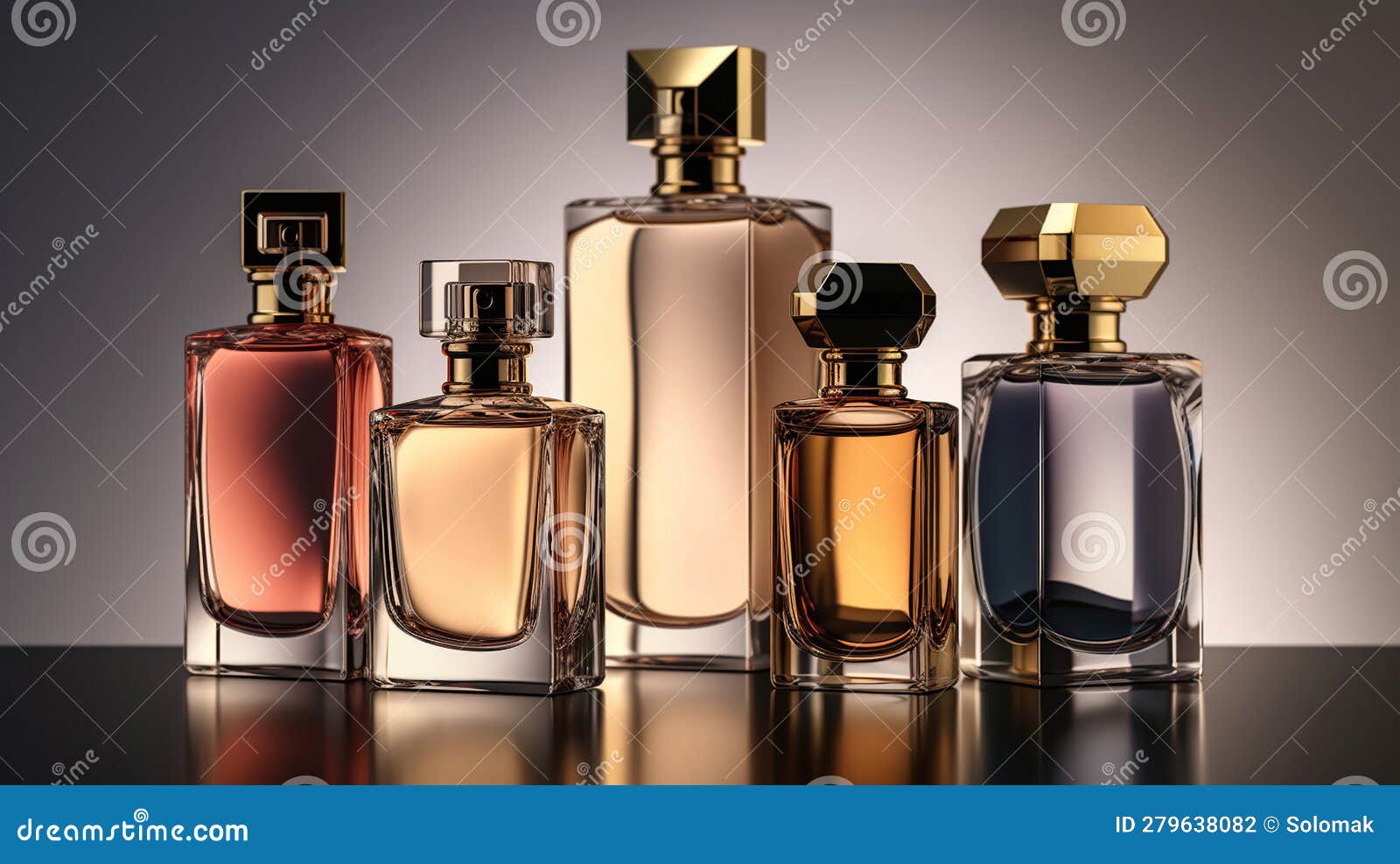 Perfume Guide Wheel Infographic. Vector Illustration | CartoonDealer ...