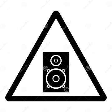 High End Speakers Symbol Sign,Vector Illustration, Isolate on White ...