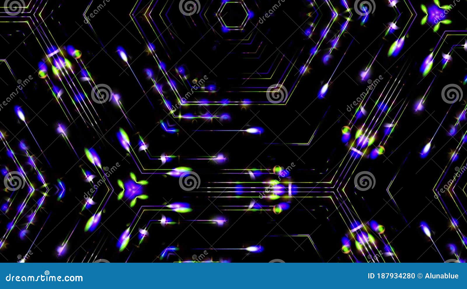 High Energy Techno Trance Forms Mesmerize Stock Footage - Video of ...