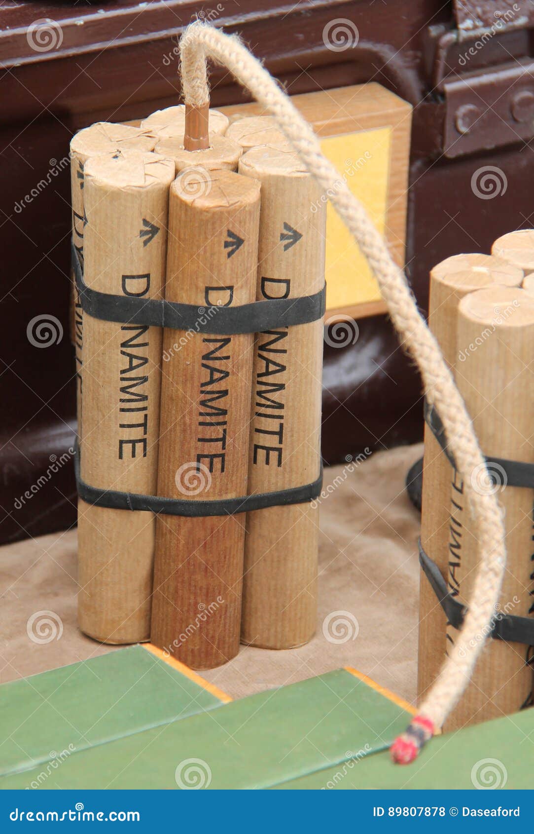 High Explosive Dynamite Sticks. Stock Photo - Image of ignite, sticks ...