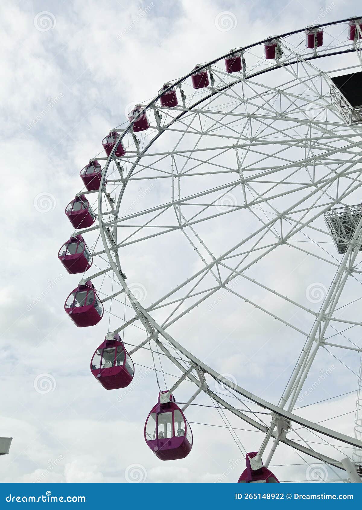 High Ferris wheel stock photo. Image of aeon, windmill - 265148922