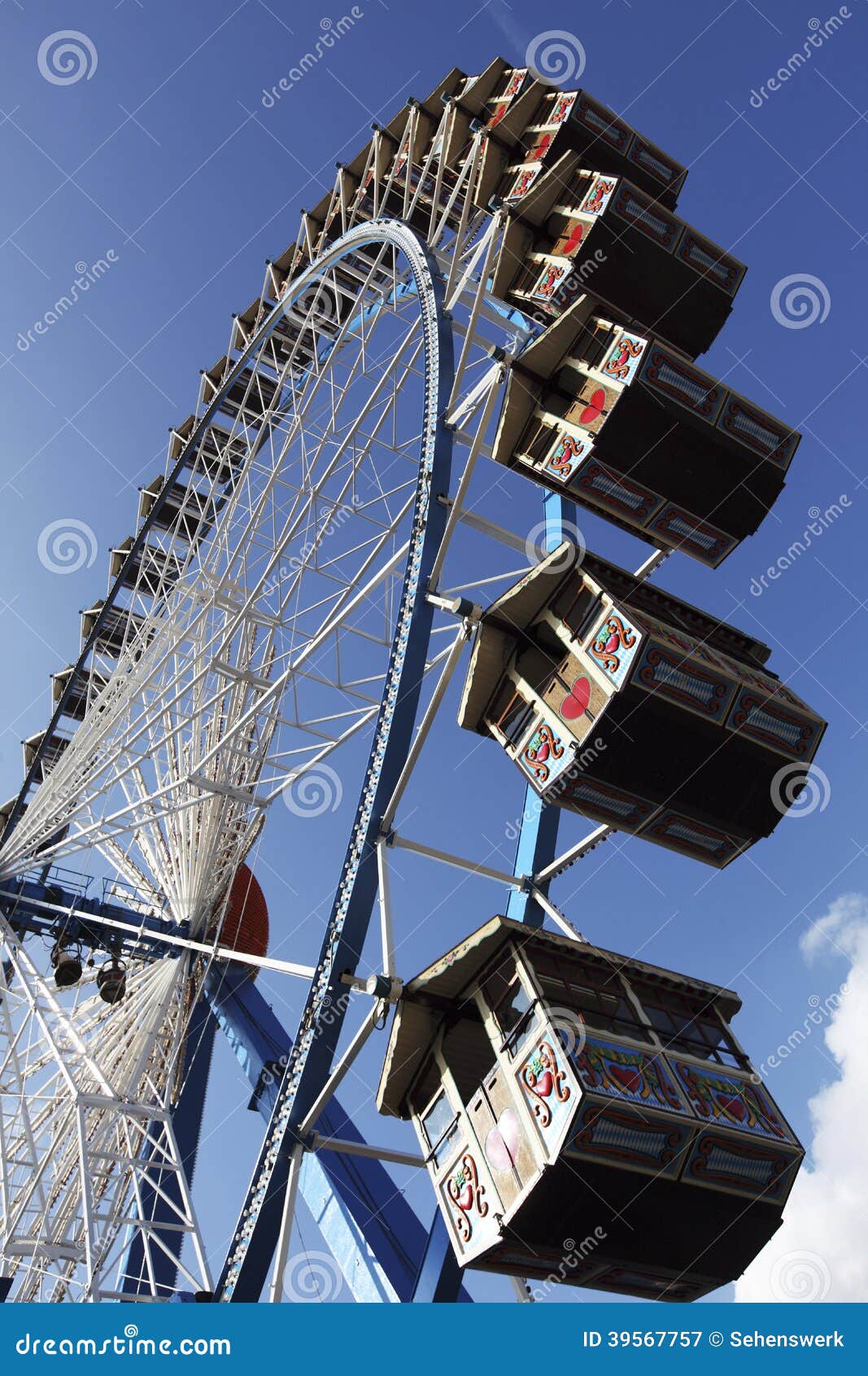 High ferry wheel stock image. Image of blue, festival - 39567757