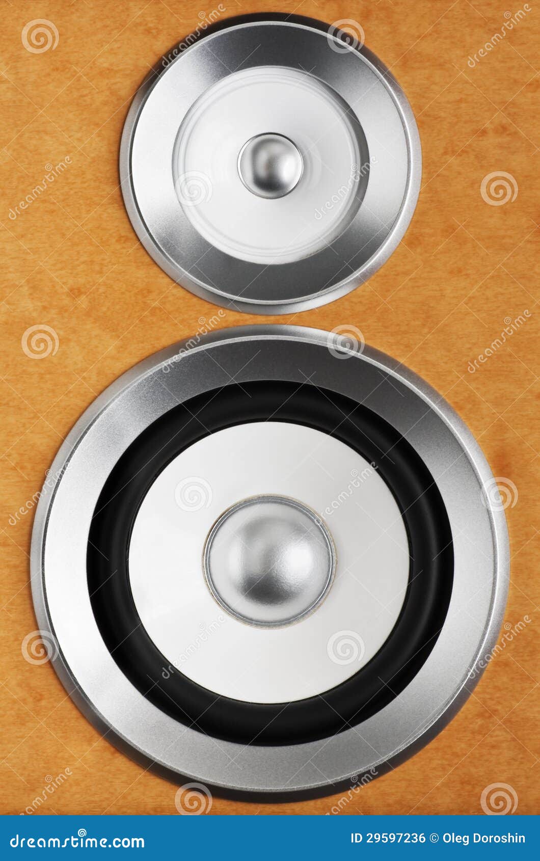 High Fidelity Audio Stereo System Sound Speaker Stock Photo - Image of ...