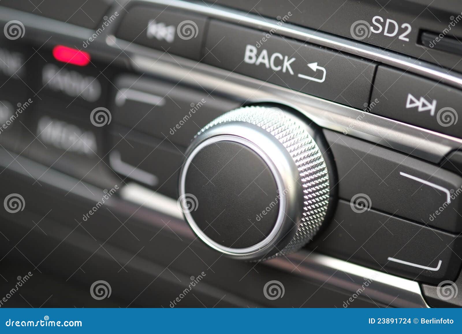 High Fidelity Audio Stereo System Sound Speaker On White Stock Image ...